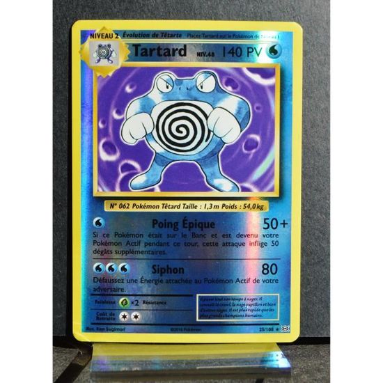 Carte Pokémon Tartard 140 PV - Reverse 25-108 XY12 - Évolutions NEUF FR ...