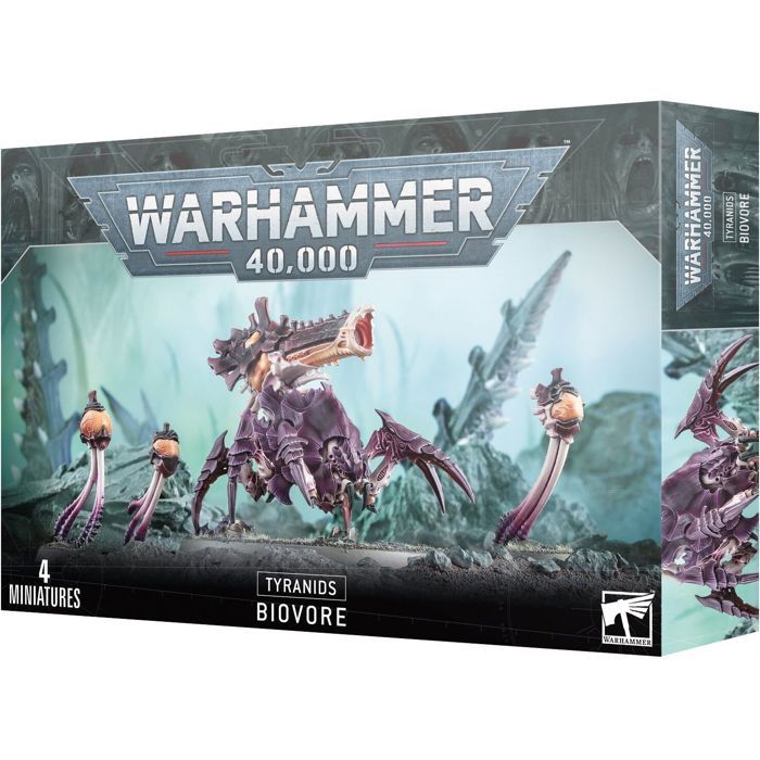 Figurine - Games Workshop - Tyranids Biovore - 37 pièces - 5 figurines ...