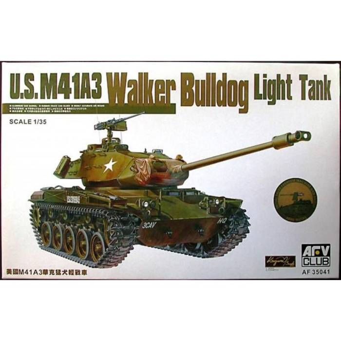 AFV CLUB - Maquette Char Us M41a3 Walker Bulldog Light Tank |afv Club|35041| 1:35 Maquette Char ...