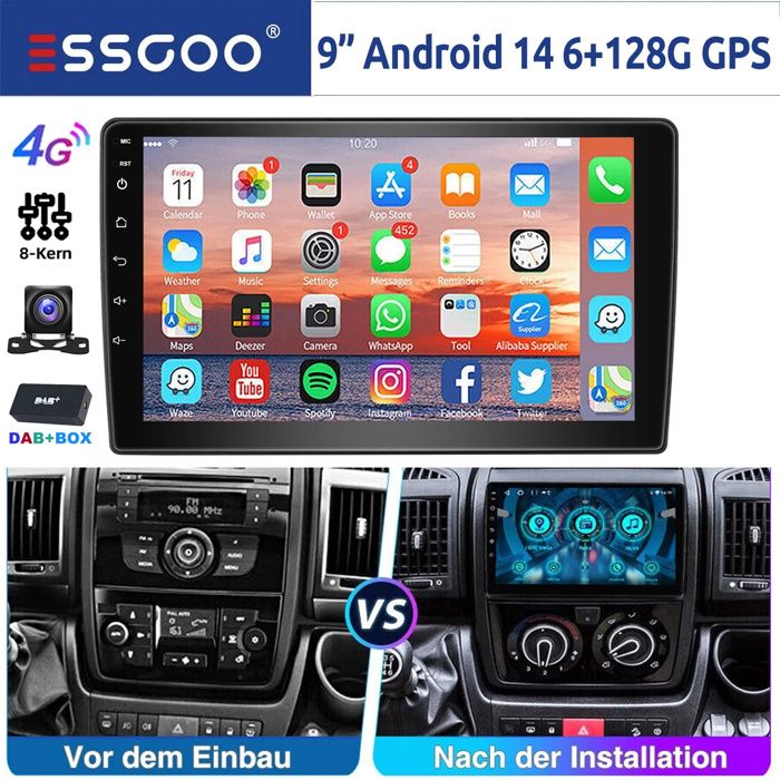 Essgoo Autoradio Bedienungsanleitung Deutsch