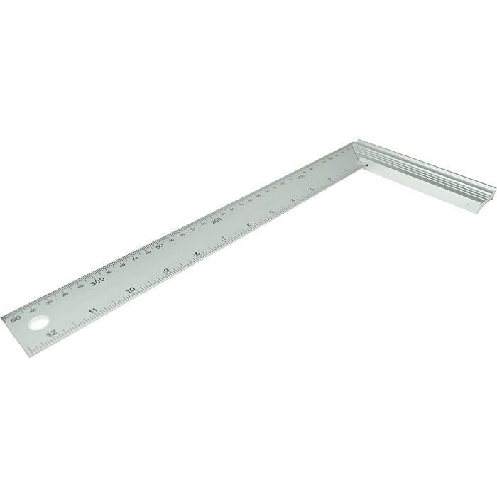 Équerre de charpentier en aluminium 350 mm A242 - Cdiscount Bricolage