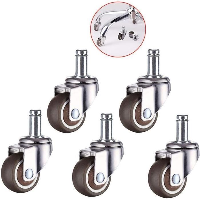 Roues Roulettes, Roulettes Pivotantes, Bureau En Caoutchouc Tige ...