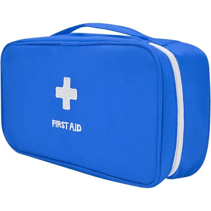 Sac De Trousse De Premiers Secours Vide Trousse Pharmacie Voyage Kit Secours Rangement Portable ...