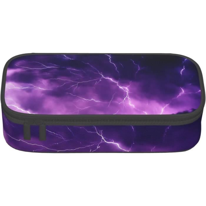 Trousse À Crayons Violette De Grande Capacité Pour Homme Et Femme ...