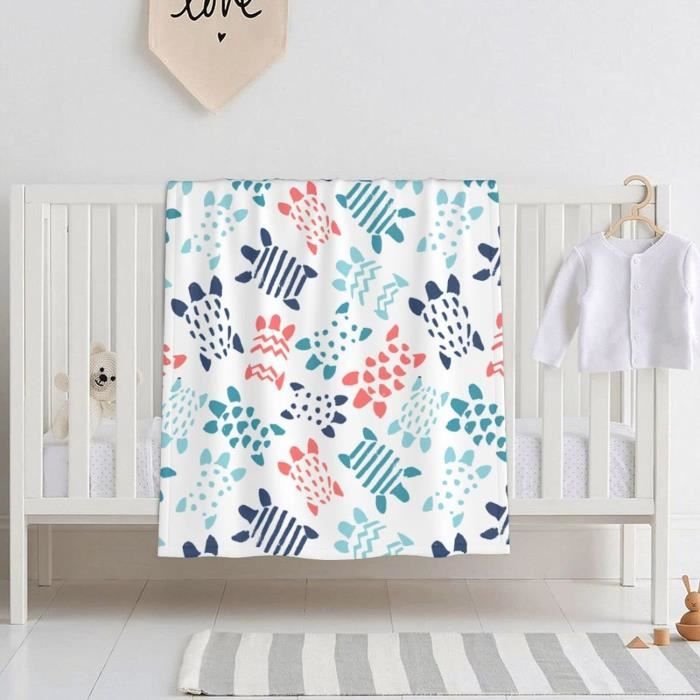 Couverture Bébé Tortue De Mer Mignon Marine Jeter Couverture Douce ...