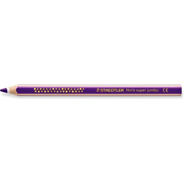 Noris Super Jumbo 1287 - Crayon De Couleur Gros Module Violet[H1385 ...