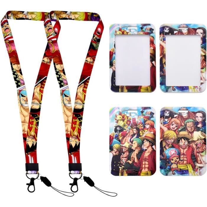 Cartoon Lanyard 2 Pièces One-Pie-ce Courroie de Cou de Lanière Cartoon ...