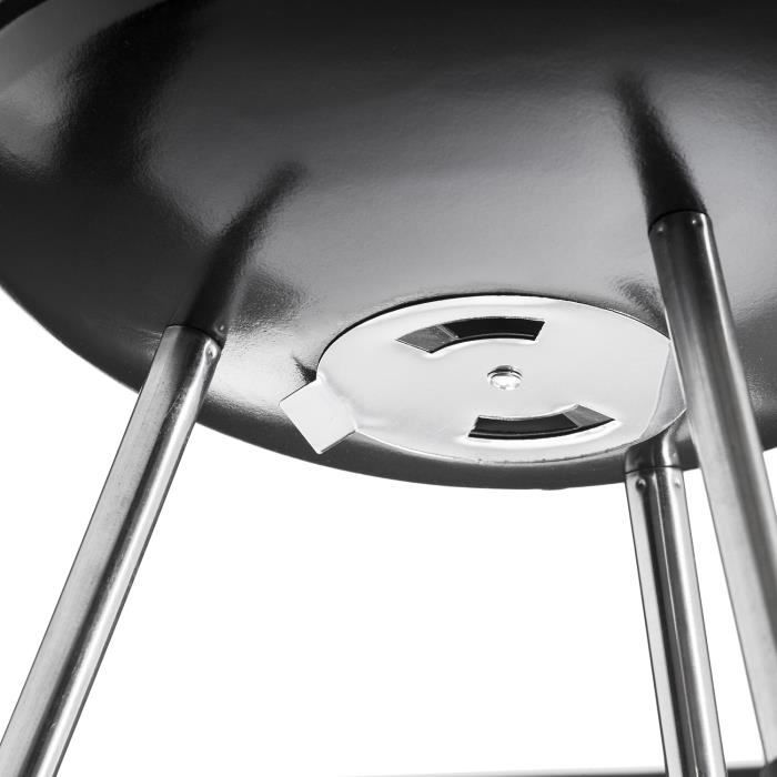 Micro BBQ Gril sphérique -Microgril de voyage : Noir - Cdiscount Jardin