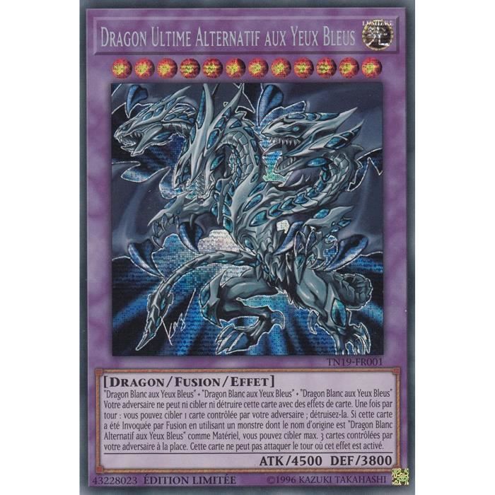 Cartes à collectionner YU-Gi-Oh! Dragon Ultime Alternatif aux Yeux ...