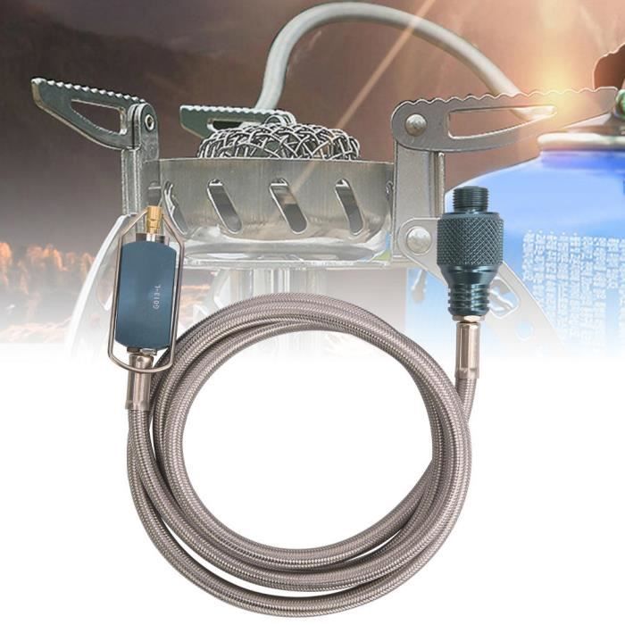 Tbest Câble de cuisinière Adaptateur de recharge de gaz pour cuisinière ...