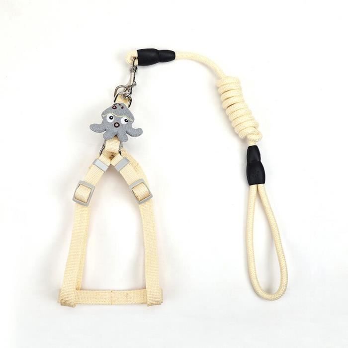 Cartoon Octopus Pets Harness Dog Leash No Pull Adjustable Safety Breast ...