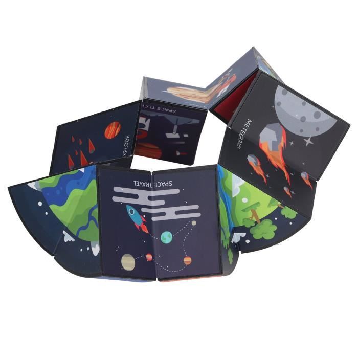 Jouet de puzzle Fidget Toy Pocket 3D Puzzle Pliage Géométrie FAFEICY ...