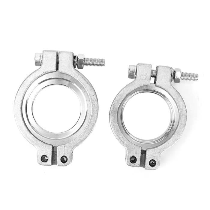 V Band Clamp Kit de Serrage à Bande en V, 1,4 po Acier Inoxydable ...