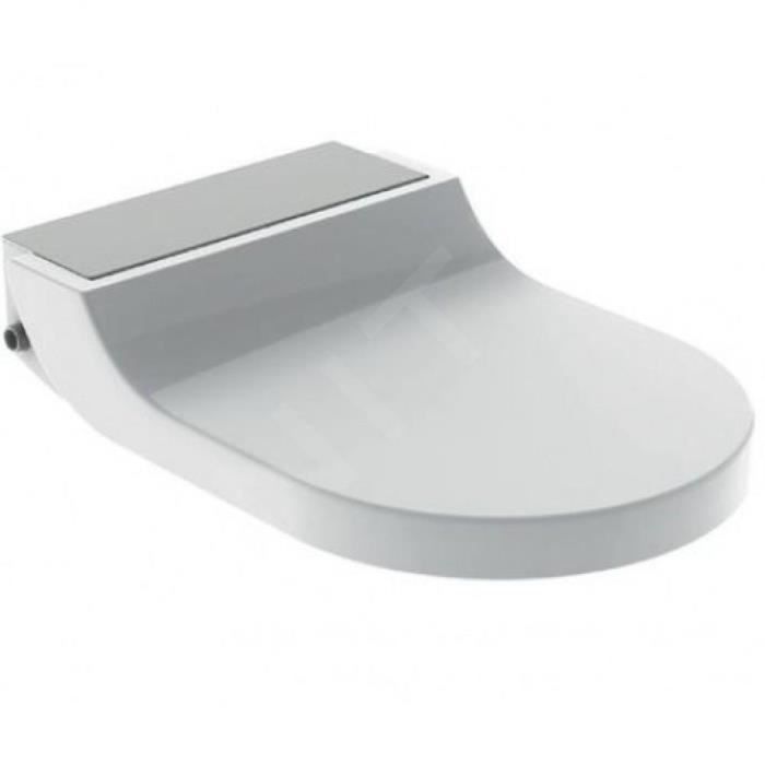 GEBERIT AQUACLEAN - ABATTANT DE BIDET TUMA COMFORT, SOFTCLOSING, INOX ...