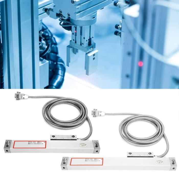 GOTOTOP Encodeur linéaire 2PCS 100mm 150mm Échelle linéaire de haute ...
