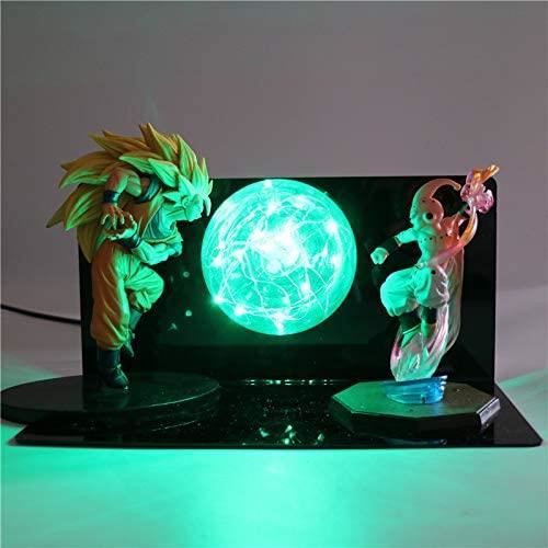Dragon Ball Super Lampe Goku Vegeta Kamehameha Galick Gun Lamparas
