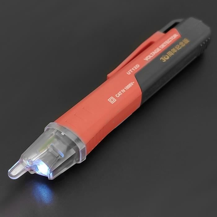 Mxzzand crayon de test de tension Détecteurs de tension ca UT12D ...