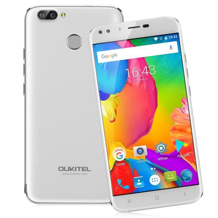 OUKITEL U22 5.5 ''HD Débloqué Smartphone 2Go+16Go Android 7.0 MTK6580A ...