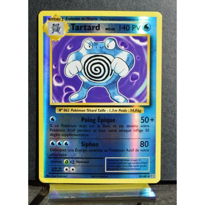 Carte Pokémon Tartard 140 PV - Reverse 25-108 XY12 - Évolutions NEUF FR ...