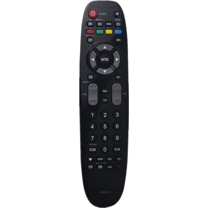 RL67H-8 TéLéCommande TV pour Changhong TV TV20A-C35 SABA LC32HA3 ...