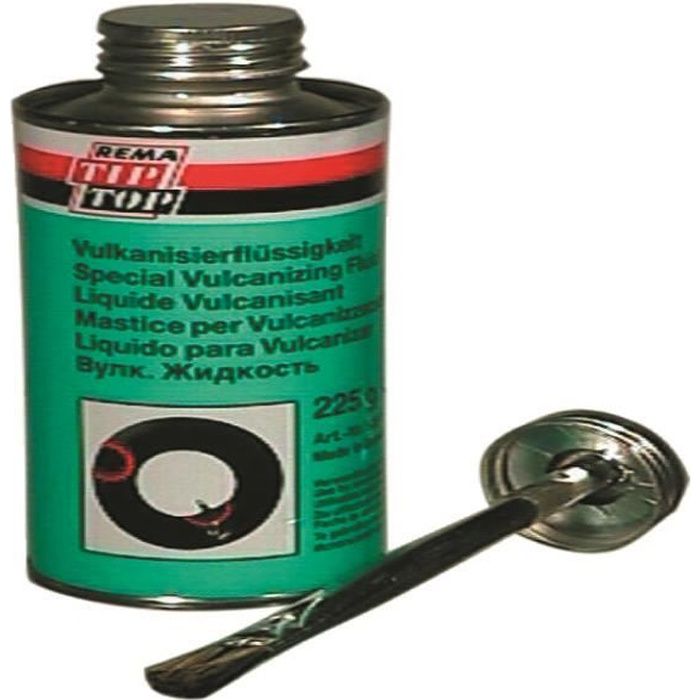 Flacon de colle à rustine vulcanisant Tip Top pour réparation chambre à ...