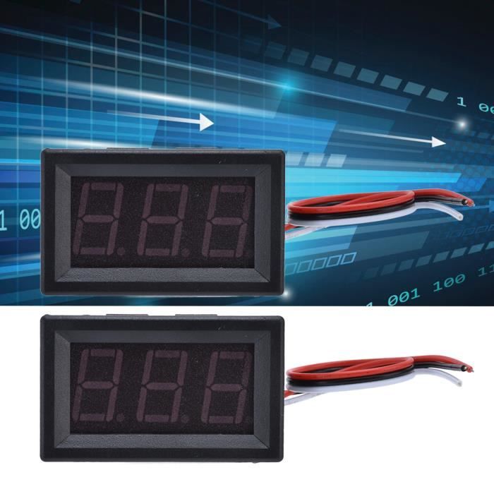 MAD Affichage du voltmètre numérique en volts Module d'écran de ...