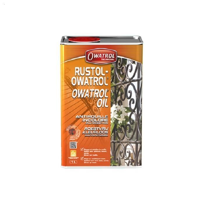 Antirouille incolore multifonction Rustol Owatrol - 1 L - Cdiscount ...