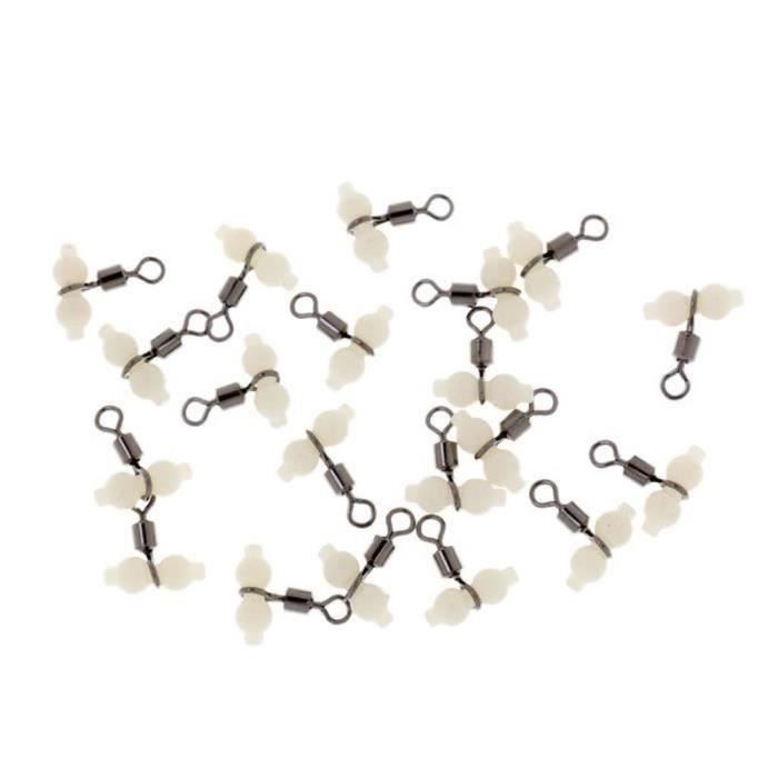 Pêche émerillon Baril Roulement Pivotant Outil Tackle Connecteur avec ...
