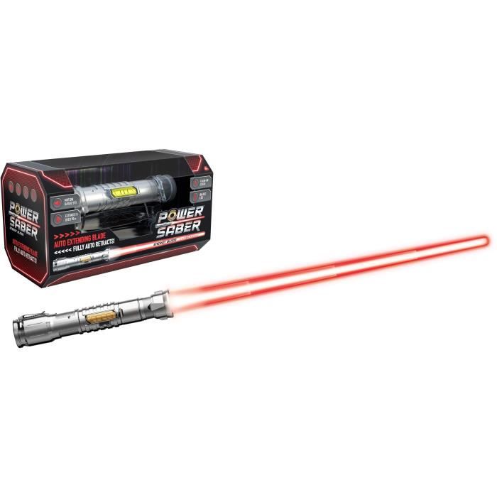 Jeux de rôle - GOLIATH - Power Saber Red - Sabre 1:1 contractable et ...