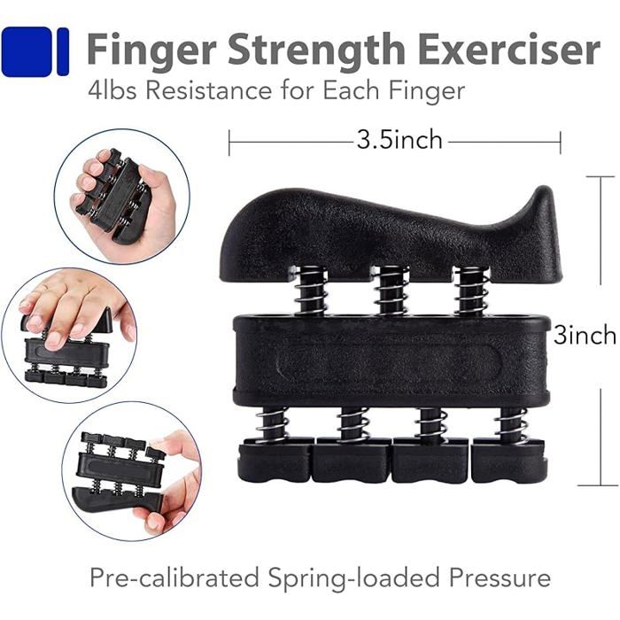 Gyroscope Ball Poignet Bleu-Noir, Hand Grip Musculation Avant-Bras ...