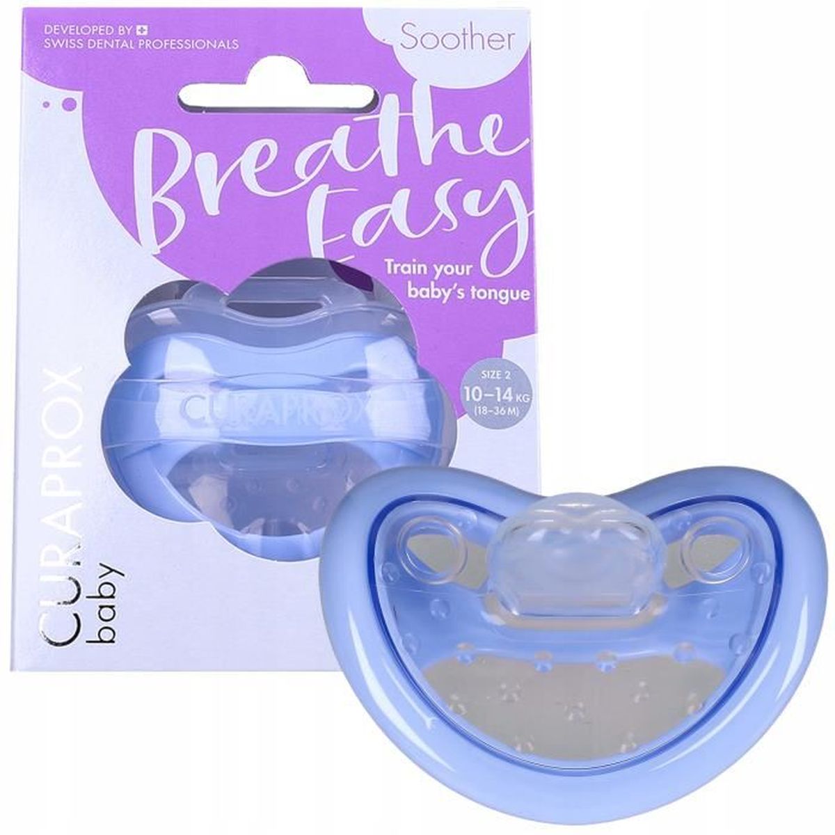 BABY SUCETTES TÉTINE BIOFONCTIONNELLE CURAPROX POUR LES BÉBÉS JUSQU'À ...