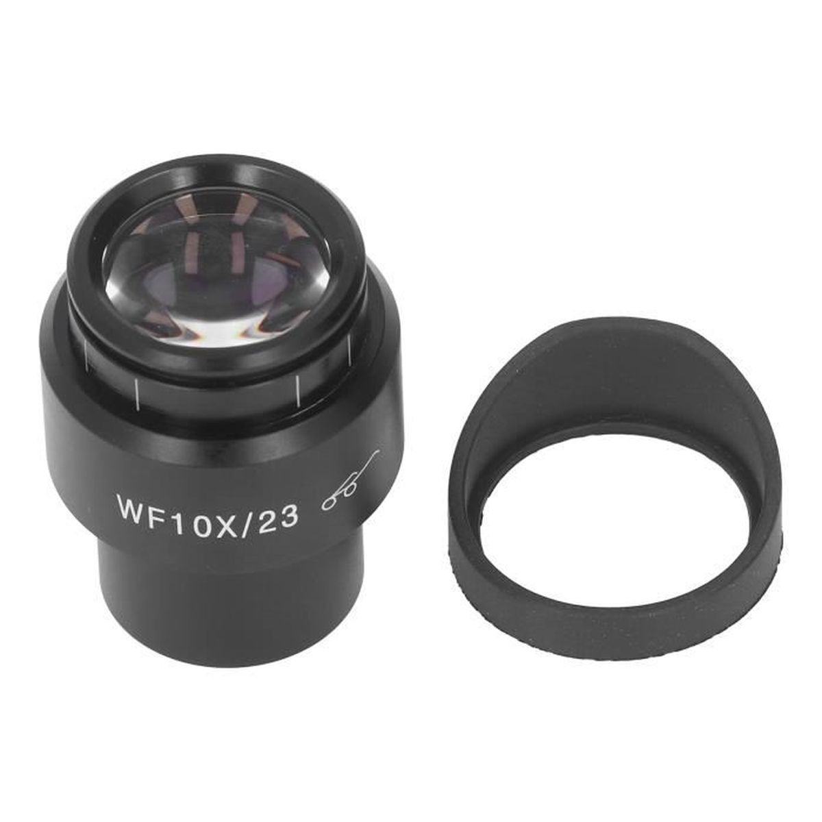 Lentille de Microscope d'interface 30mm grand Angle WF10X/23 dioptrie ...