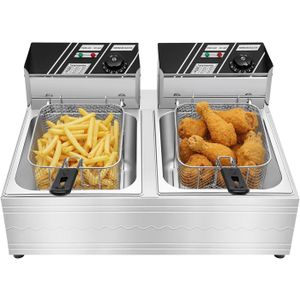 Friteuse double bac gaz - Cdiscount