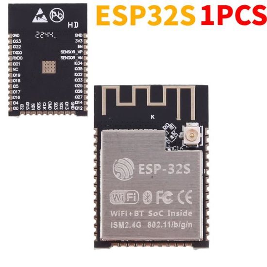 ESP32 M-Type-C 30P-ESP32 NodeMCU-32S 6 000 Broches d'E-S de Conseil ...