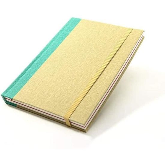 Beau carnet notebook a5 pu artificielle lisse voyage hard cover journal ...