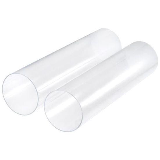 Happy-MAP Acrylique Tuyau Rigide Rond Tube Transparent 76mm ID 80mm OD 305mm pour Éclairage ...