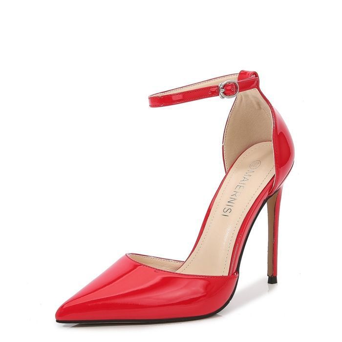 Escarpins - GRMTCOLT - E31 - Cuir - Bout Pointe- Aiguilles - Talon 12cm ...