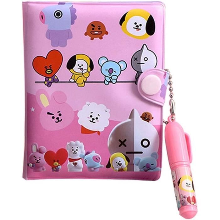 Bt21 Carnet, Mini Journal, Carnet Intime Enfant, Petit Frais Portable ...