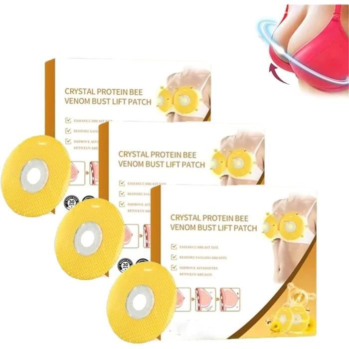 Crystal Protein Bee Venom Bust Lift Patch, Breast Enhancement Patch ...