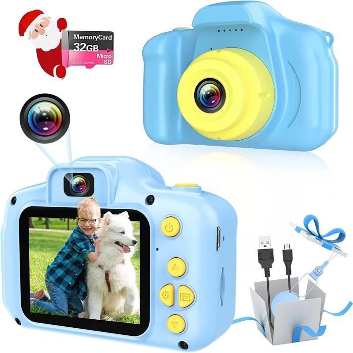 Appareil Photo Enfants Camera Enfant pour Enfants Filles et Garçons 32G ...