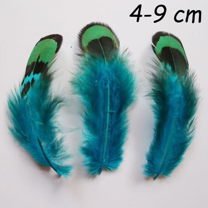 Huang pian hu lan-10 pcs -Plume de paon naturelle de haute qualité,10 à ...