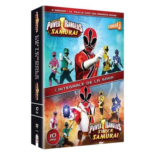 Power Rangers Samurai: L'integrale de la Saga [DVD COFFRET] - Cdiscount DVD