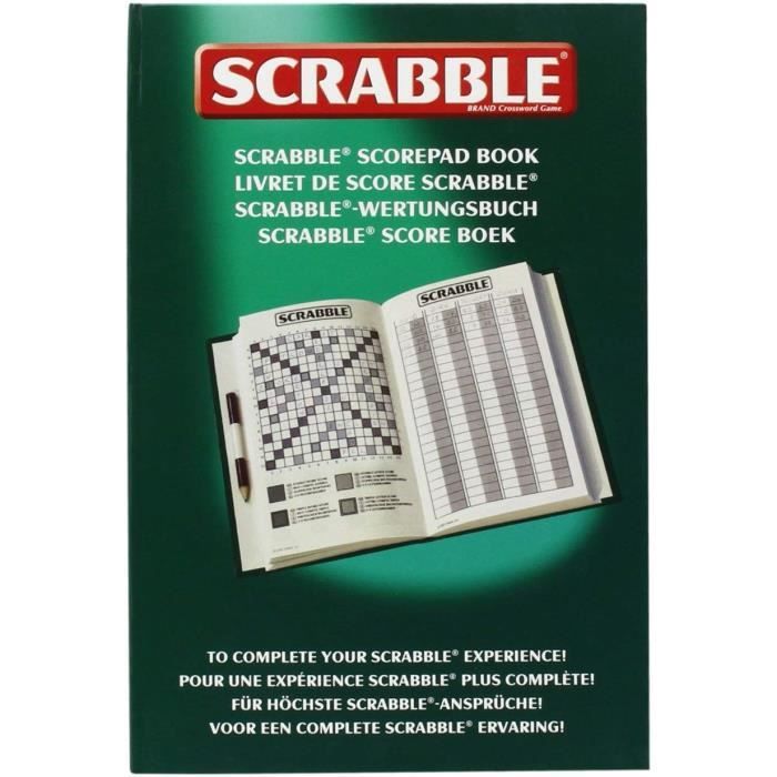 Jeu de lettres - MEGABLEU - Livret de Score Scrabble 83 - Adulte ...