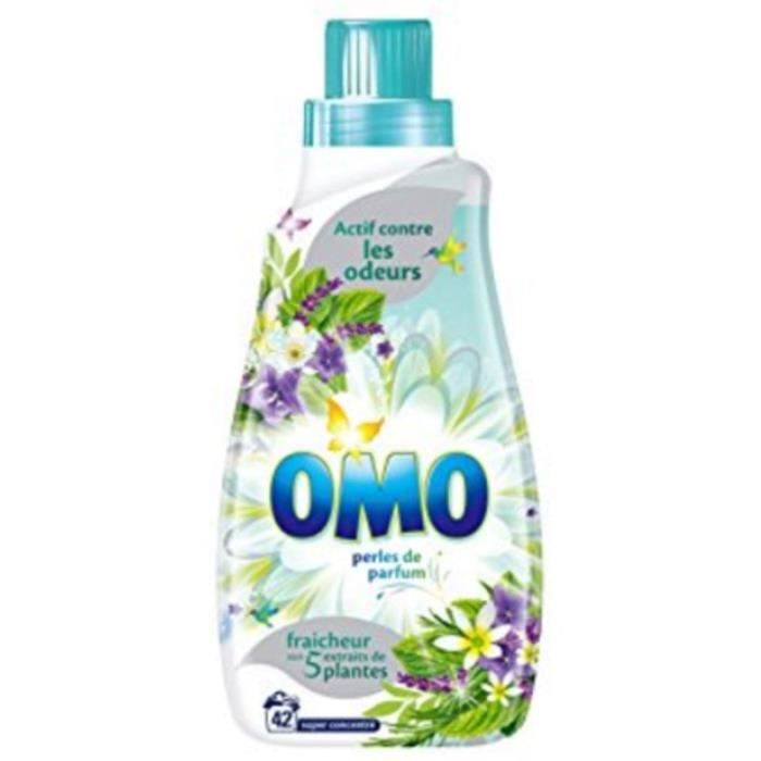 OMO Lessive liquide concentrée aux extraits de 5 plantes - 1,47 L ...