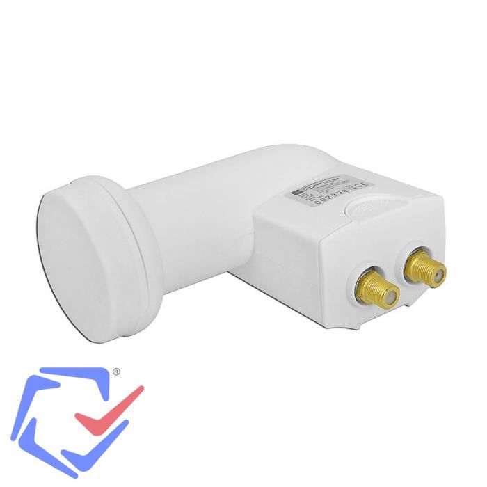 Opticum Robust twin LNB SAT adapter tête - Cdiscount TV Son Photo