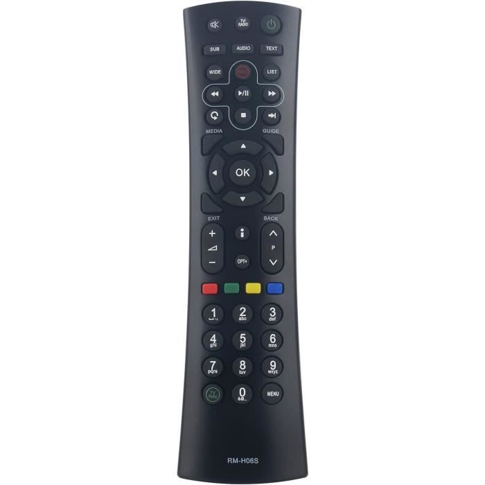 Rm-H06S Télécommande Remplacée Pour Humax Freeview Hd Remote Control ...