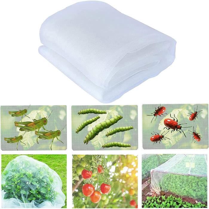 Filet Anti Insecte, 3x10m Filet Anti-Insectes pour Plantes, Filet Anti ...