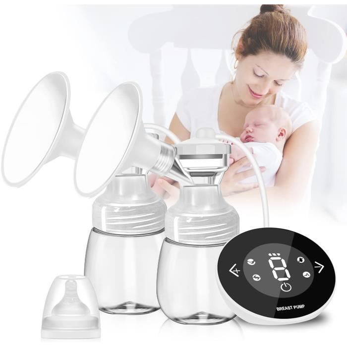 HyAdierTech Tire Lait Electrique, Tire-lait Double Pompage avec 4 Mode ...