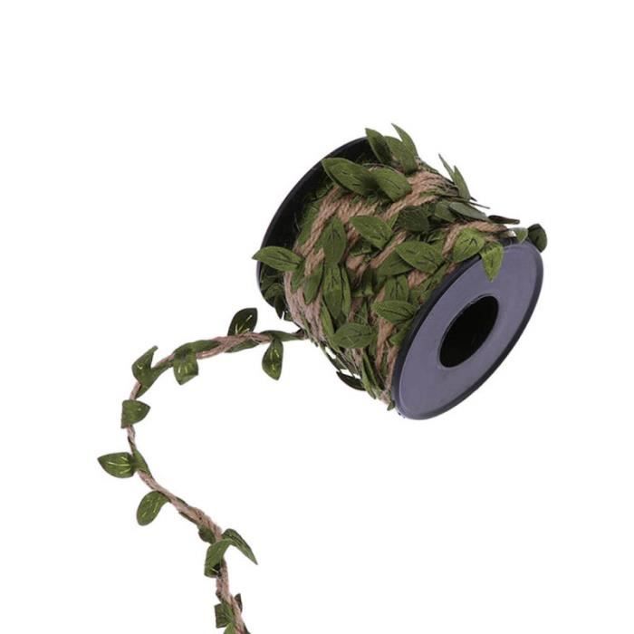 10M Hemp Rope Vine Artificial Wrapping Vines Rustic Wedding Bouquet ...