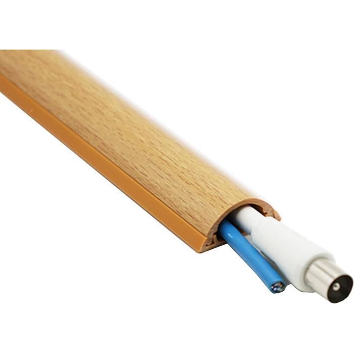 Gestion De Câbles Électriques Grain De Bois Protection Du Câble Cache ...